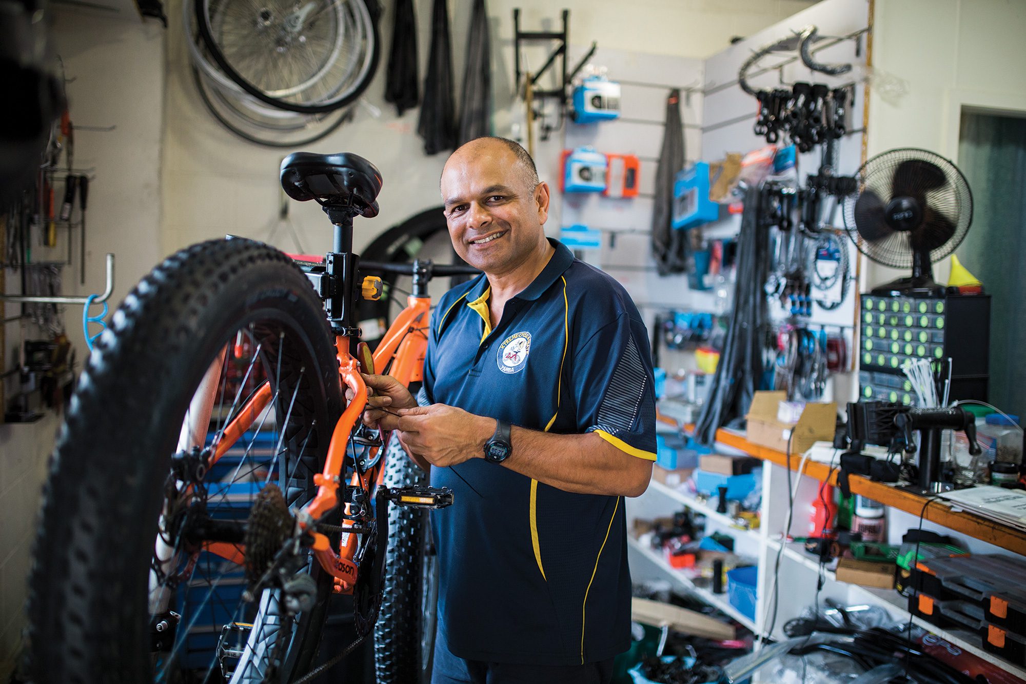 With Michael Vincent (Xtreme Cycle and Skate, Yamba) - Clarence Valley