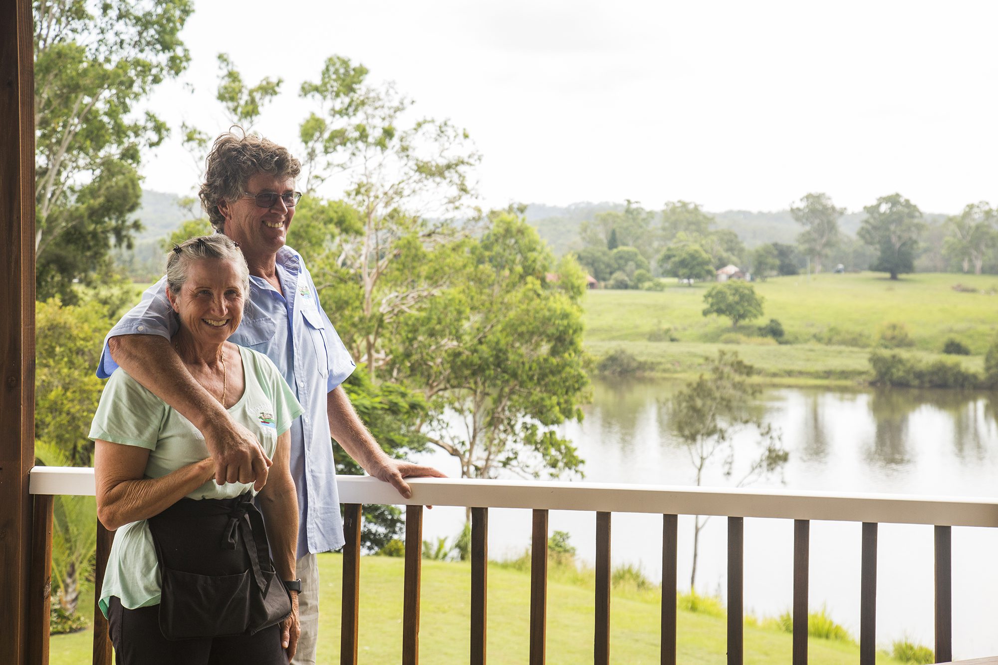 Terry and Greg, Clarence River Bed and Breakfast - Clarence Valley